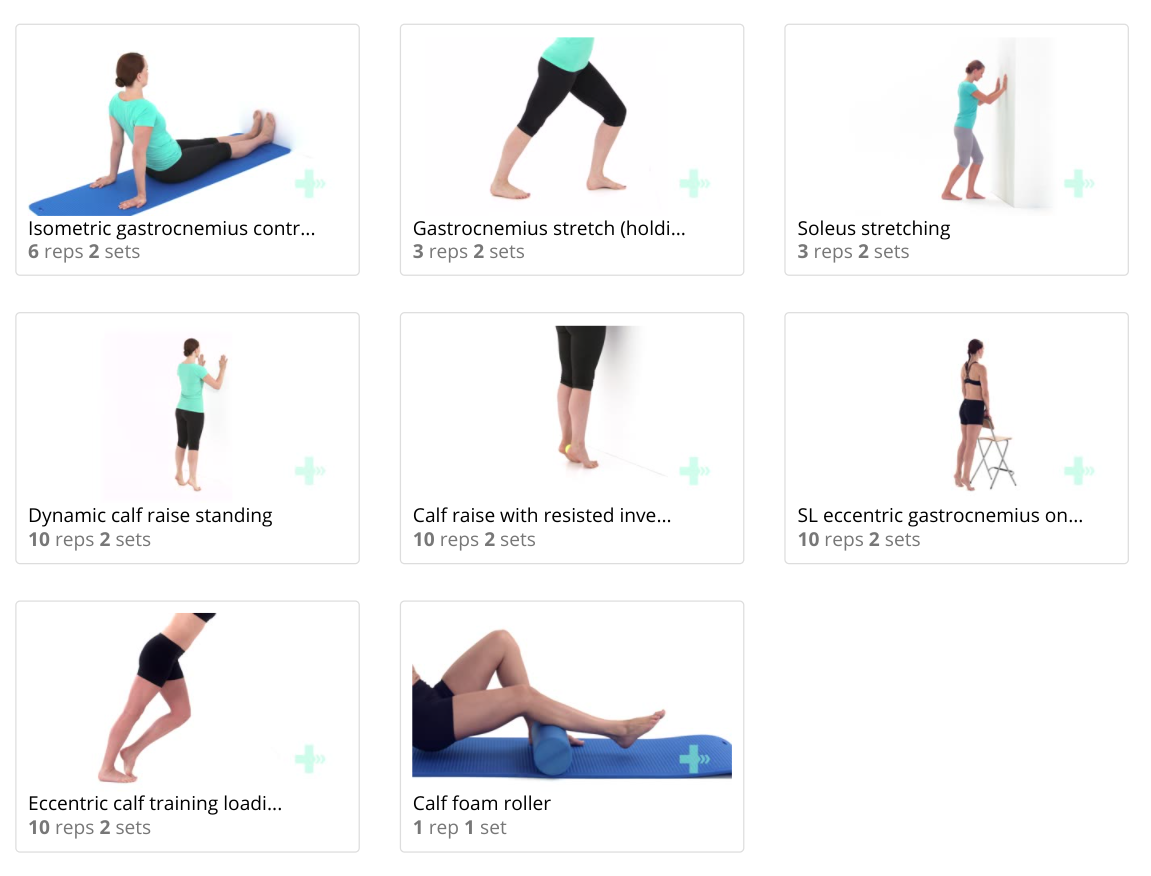 Achilles Tendinopathy Plan | ZoomPhysio